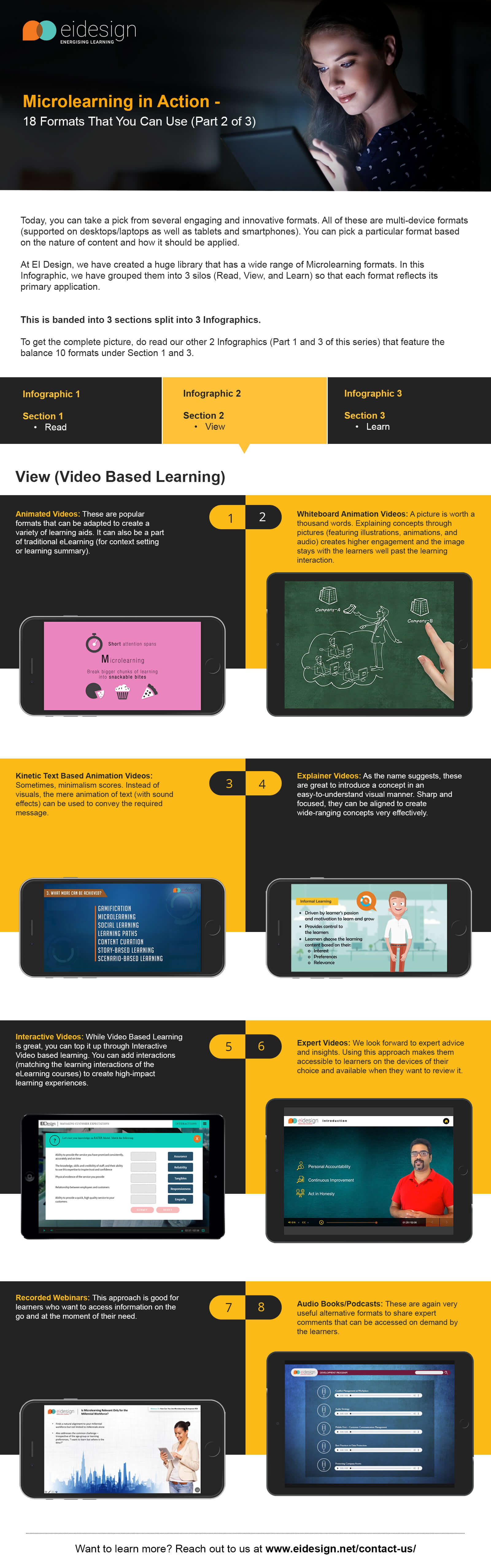 Microlearning in Action - 18 Formats That You Can Use (Part 2 of 3) Microlearning in Action - 18 Formats That You Can Use (Part 2 of 3)